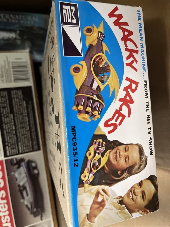 MPC Wacky Races 'The Mean Machine' Build and Play Model Kit From The ...