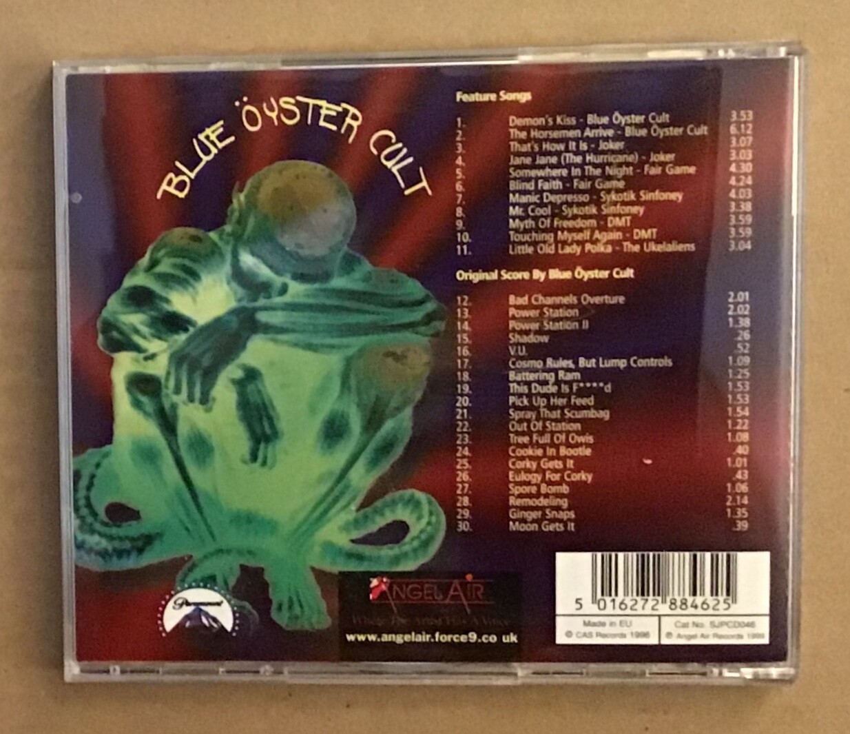 Bad Channels by Blue Öyster Cult (CD, Nov-1999, Angel Air) for sale ...