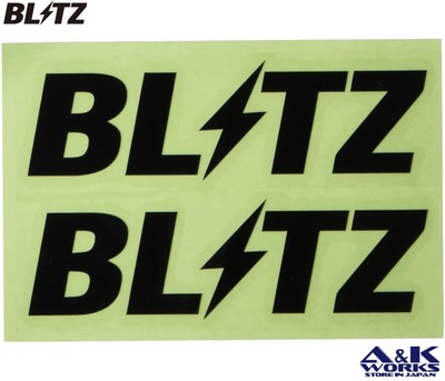 BLITZ 13972 BLITZ Logo sticker BLACK 100mm | eBay