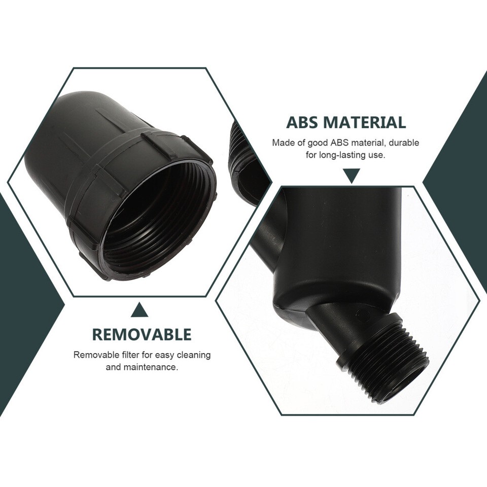 Drip Irrigation Filter Backflow Preventer for System Detachable | eBay