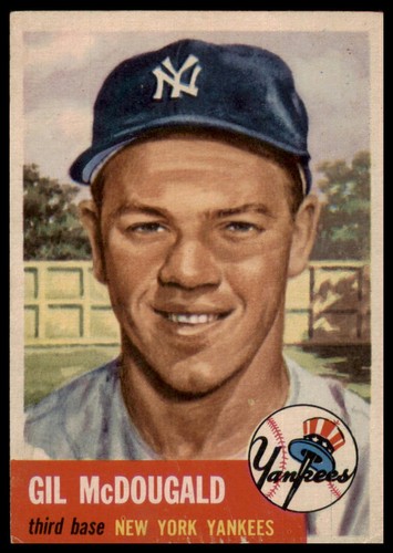1953 Topps Gil McDougald #43 Vg-VgEx Set Break Combine Shipping | eBay