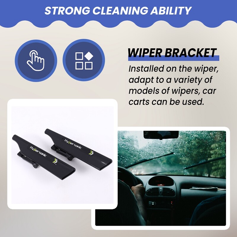 2 Pcs Black Wiper Stand Windshield Wiper Windshield Wiper Blade ...