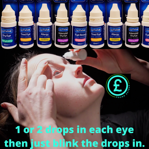 OPTIVIVE Brightening Eye Drops Brightens and Whitens 10ml for sale ...