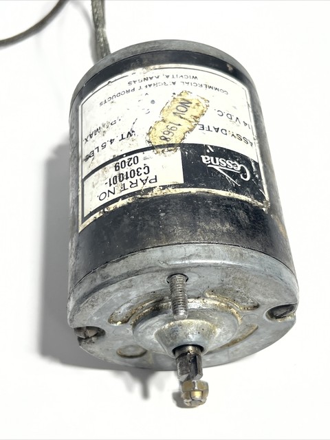 Cessna U206c Flap Motor P/n C301001-0209 for sale online | eBay