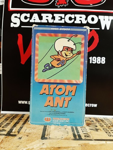 ATOM ANT VHS Worldvision Home Video Inc HANNA-BARBERA Interglobal Video ...