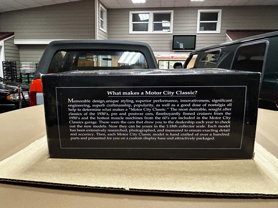 Motor City Classics NEVER OPENED 1931 Ford Model A Metal Die Cast 1:18 ...