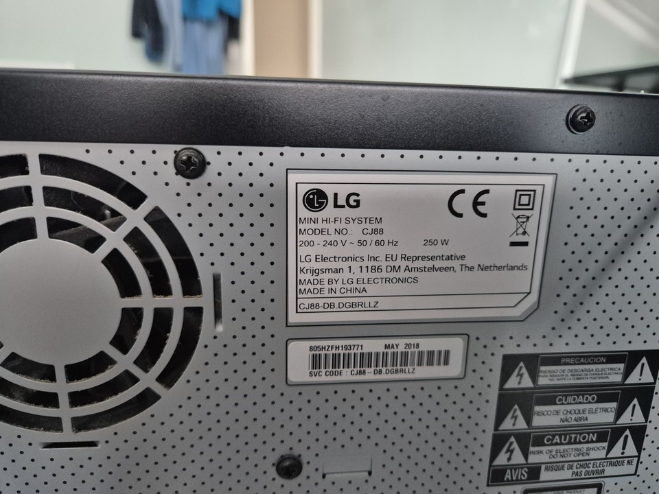 LG XBOOM CJ88 2900W Hi-Fi System | eBay UK