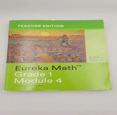 Eureka Math Teacher Edition Grade 1 Module 4, Place Value, Com... | eBay