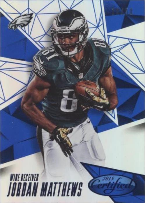 2015 Panini Certified - Jordan Matthews #74 Mirror Blue /50 for sale ...