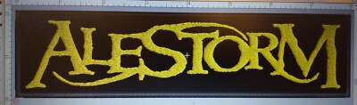 Alestorm Patch Iron/Sew on Embroidered Pirate Metal Patch Hammerfall ...