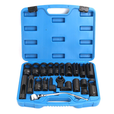 21pc Oxygen O2 Sensor Socket Set Oil Pressure Sending Unit Socket ...