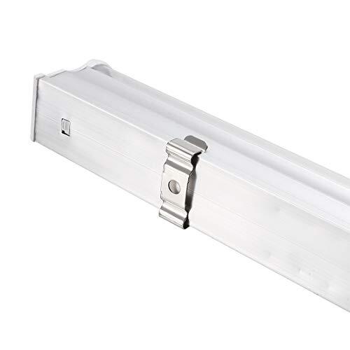 uxcell T8 Clips Bracket Hanger for Integrated Tube Light 35 Count (Pack ...