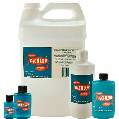 Weco Instant DeChlor Aquarium Water Conditioner removes chlorine | eBay