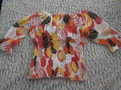 Boho Summer gypsy Top small medium boho bohemian | eBay