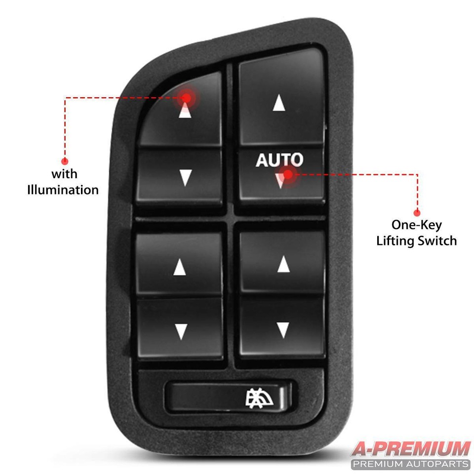 A-Premium Master Window Switch for Ford Falcon BA BF 2002-2008 w ...