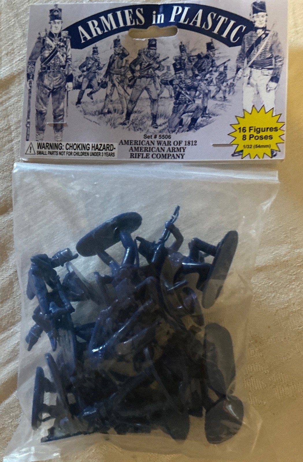 Armies in Plastic: War of 1812 American Rifle Company - 1/32 Scale ...