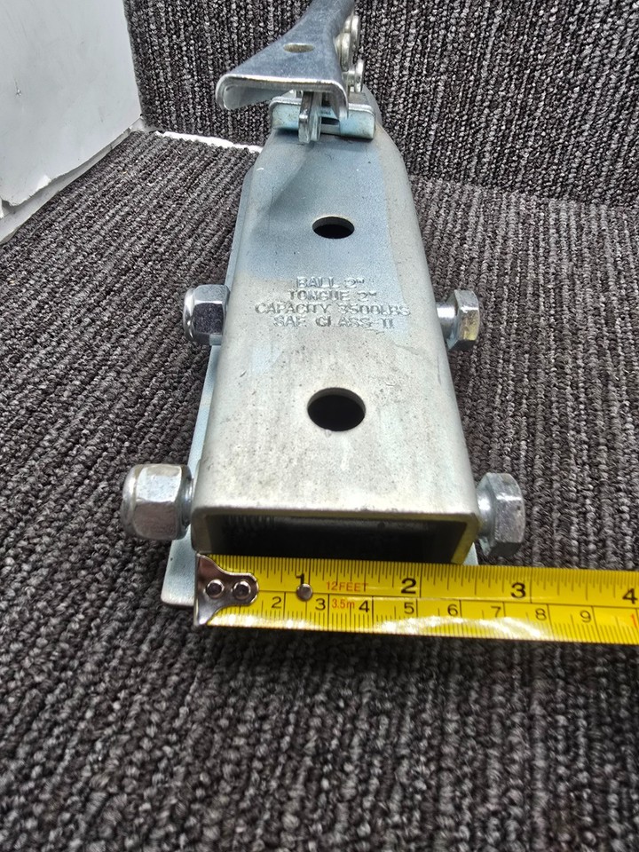 2" x 2" Ball Hitch Back Trailer Coupler Tongue 2" Class II 3500Ibs V5 ...