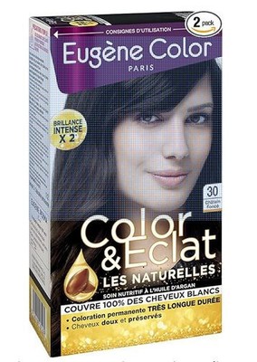 Coloration permanente COLOR ET ECLAT, EUGENE COLOR 30 Châtain foncé | eBay