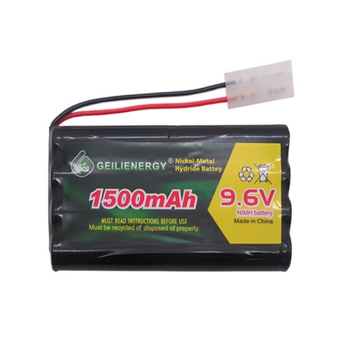 1pcs 9.6V 1500mAh 8AA Rechargeable Battery For RC Car Tucks with Tamiya ...
