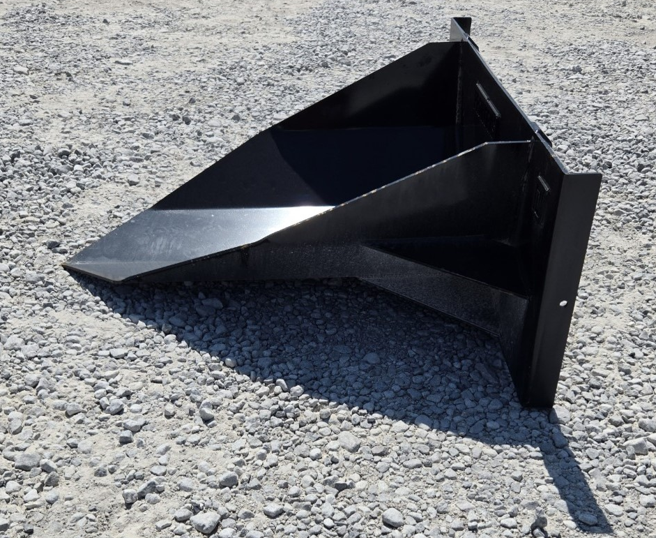 Tree Spade Stump Bucket Attachment Fits Skid Steer Quick Attach Loader ...