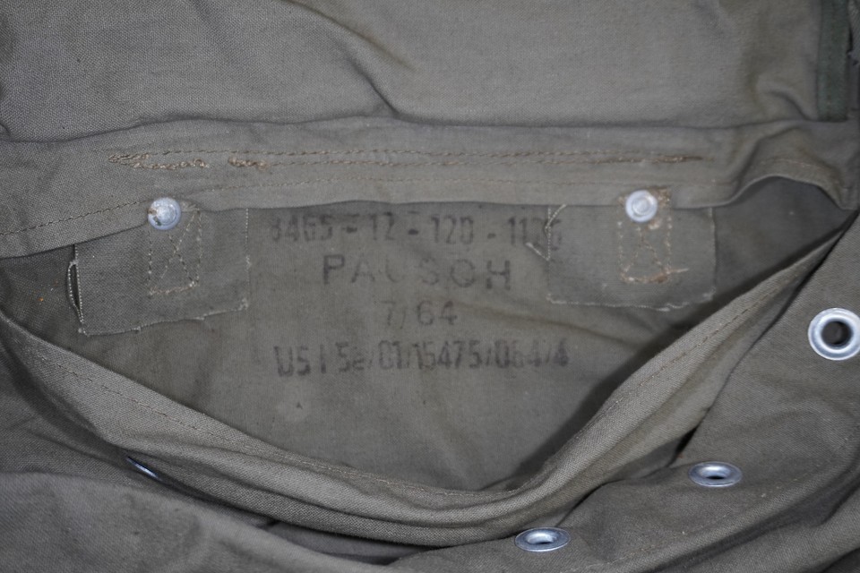 US Army 1964 Vietnam Backpack Rucksack Pausch | eBay