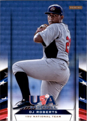 2013 USA Baseball #58 DJ Roberts - NM-MT | eBay