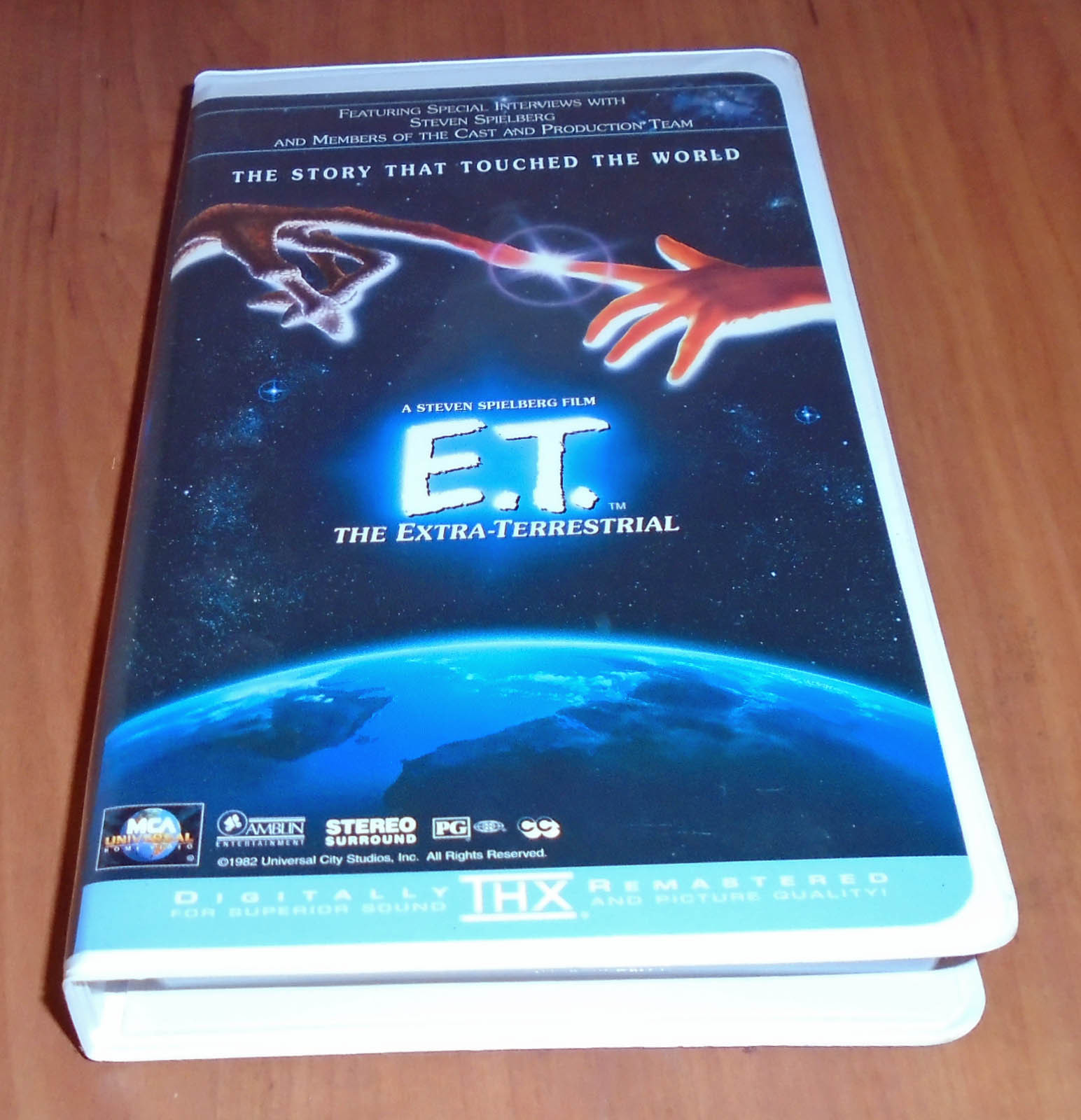 From MCA Universal Home Video, a family classic, "E. T." - VHS ...