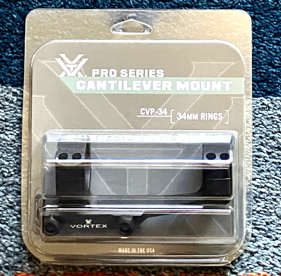 New Vortex CVP-34 Pro Series CANTILEVER MOUNT for 34mm Tubes Free ...