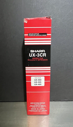 Sharp UX-3CR Imaging Film For UX-300 UX-305 UX-460 (1 Roll Only) Made ...