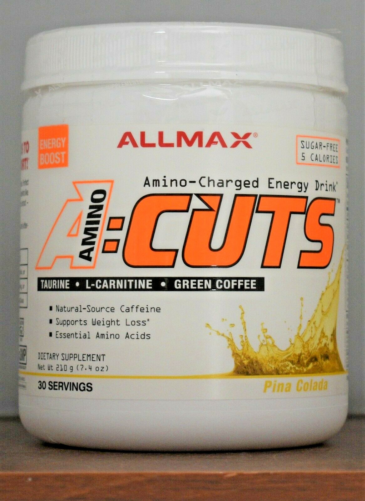 ALLMAX a Cuts – Amino Charged Energy Booster Dietary Supplement Artic ...