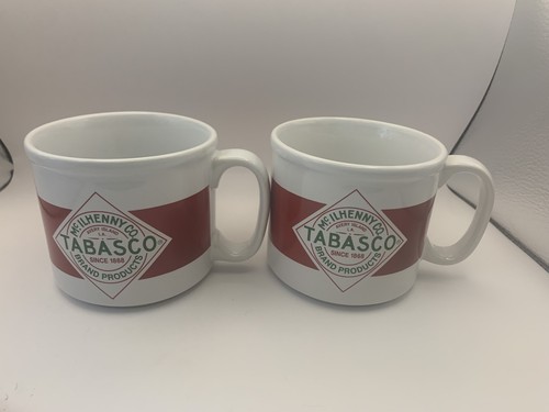 Tabasco McIlhenny Co. 10 OZ. Brand Products Ceramic Mug Set Of 2 | eBay