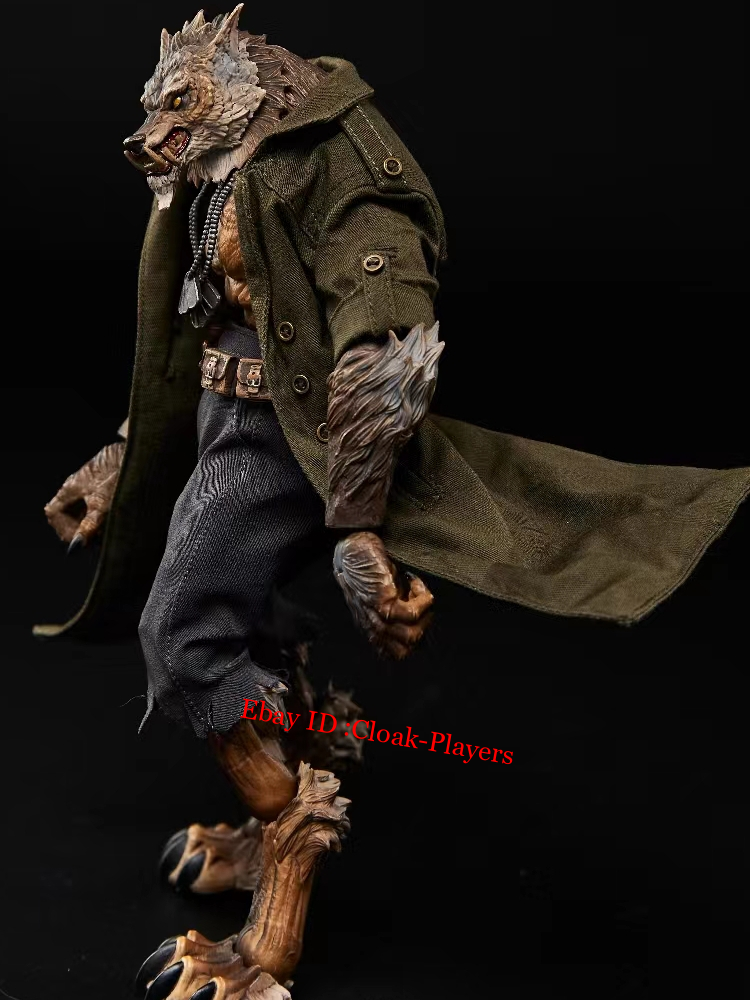 1/12 Custom Wired Army Green Trench Coat/pants for Figure maestro union ...