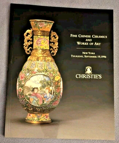 Christie's Fine Chinese Ceramics and Works of Art NY 1996 Auction ...