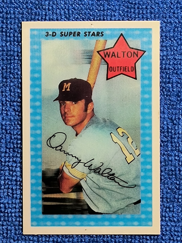 1971 Kellogg's 3-D Super Stars - #22 Danny Walton - Xograph no date ...