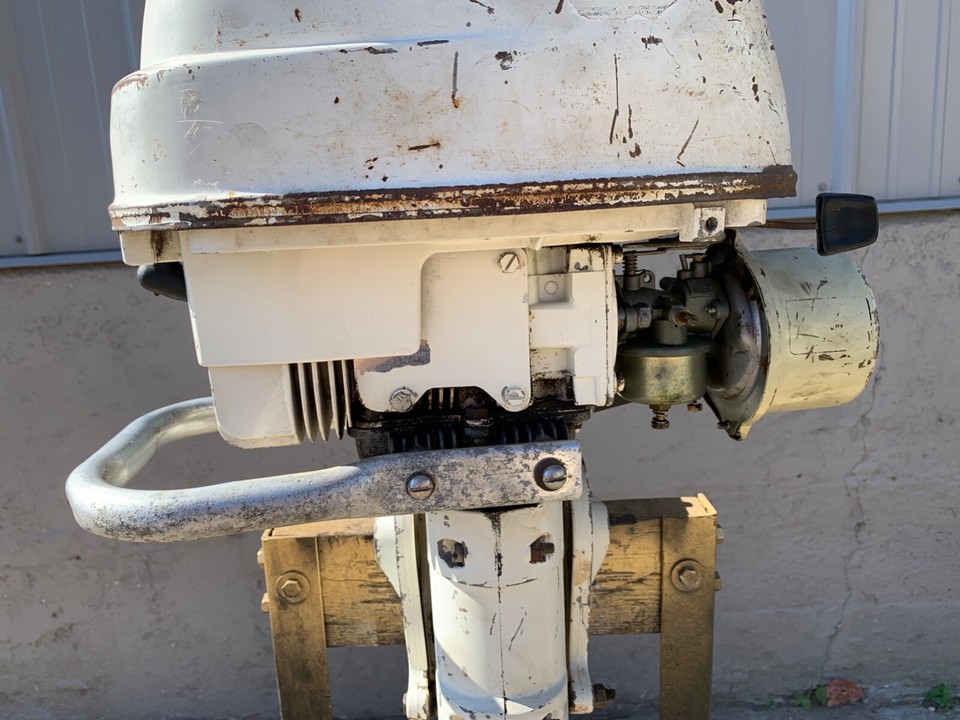 4 or 5 HP? SEARS TED WILLIAMS 1960's McCulloch OUTBOARD MOTOR 3086 Runs ...
