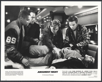 @Col Judgment Night JEREMY PIVEN EMILIO ESTEVEZ STEPHEN DORFF MICHAEL ...