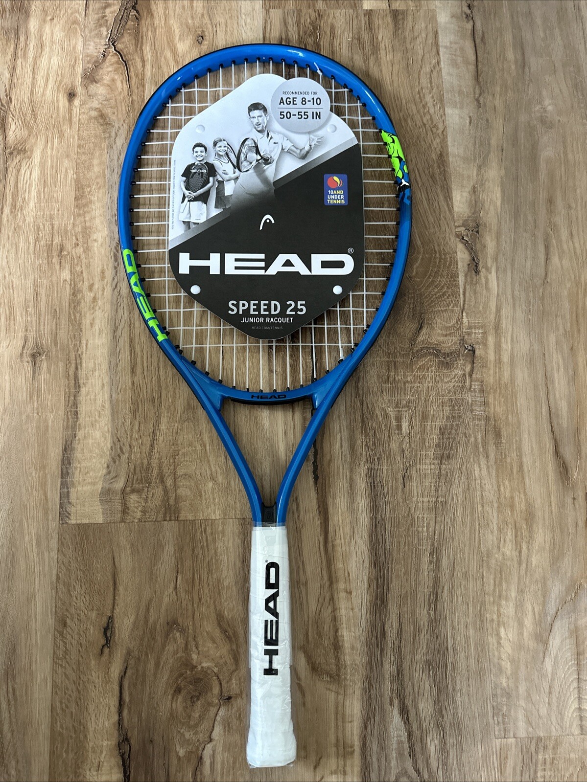 HEAD Speed Junior Tennis Racquet Size 25 Age 8-10. Blue And Green. 3 7/ ...