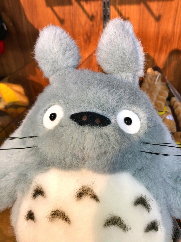 New My Neighbor Totoro Big Totoro Gray Stuffed Toy M Size Plush Doll ...