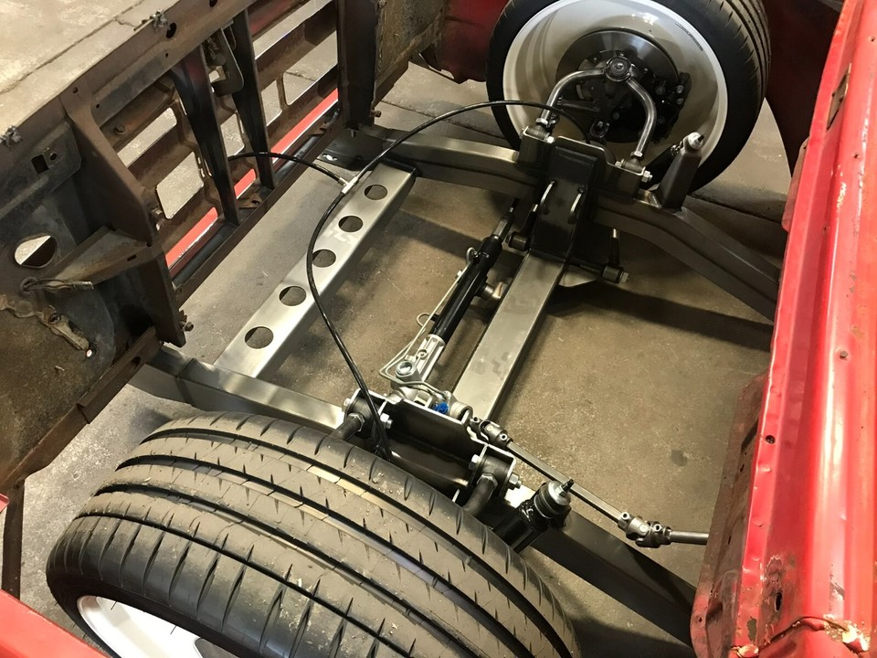 1961-1964 Ford F100 pickup truck frame, chassis 1961 1962 1963 1964 F ...