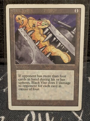 Magic the Gathering: 4th Edition :Black Vise | eBay