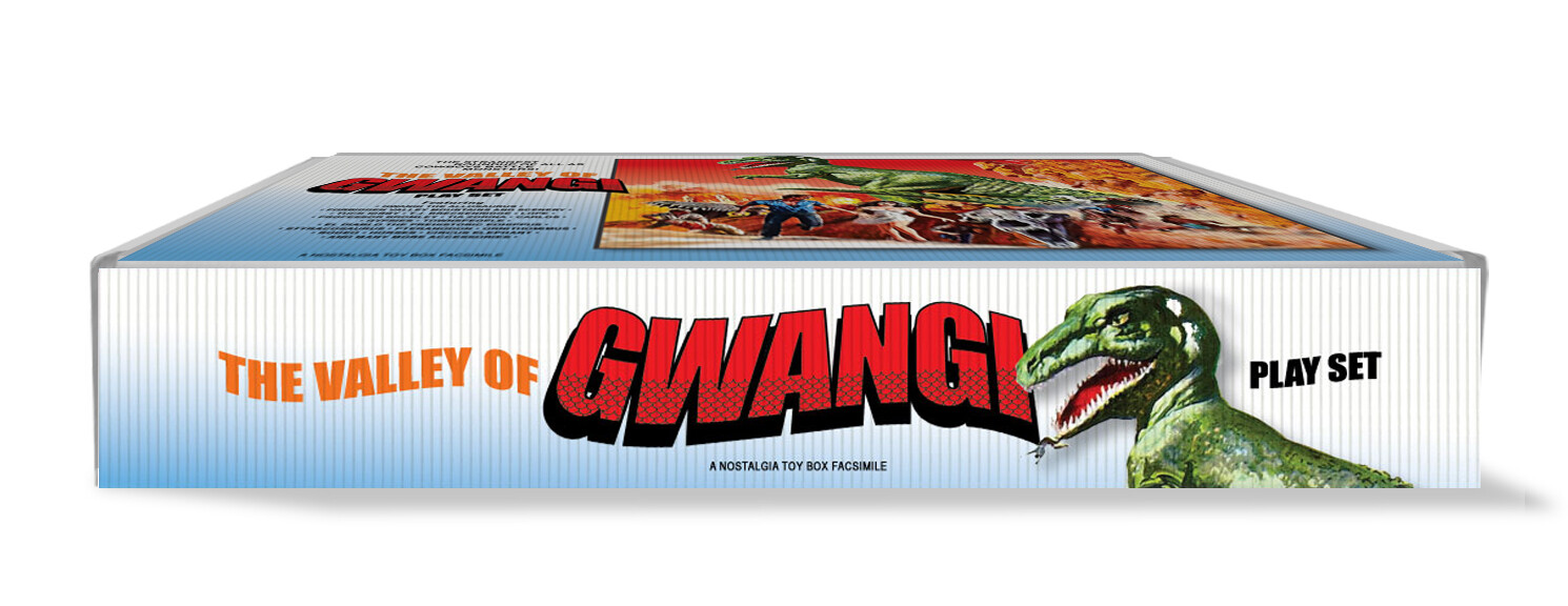 Marx "Godzilla" Play Set Box OR Marx "The Valley of Gwangi" Play Set ...