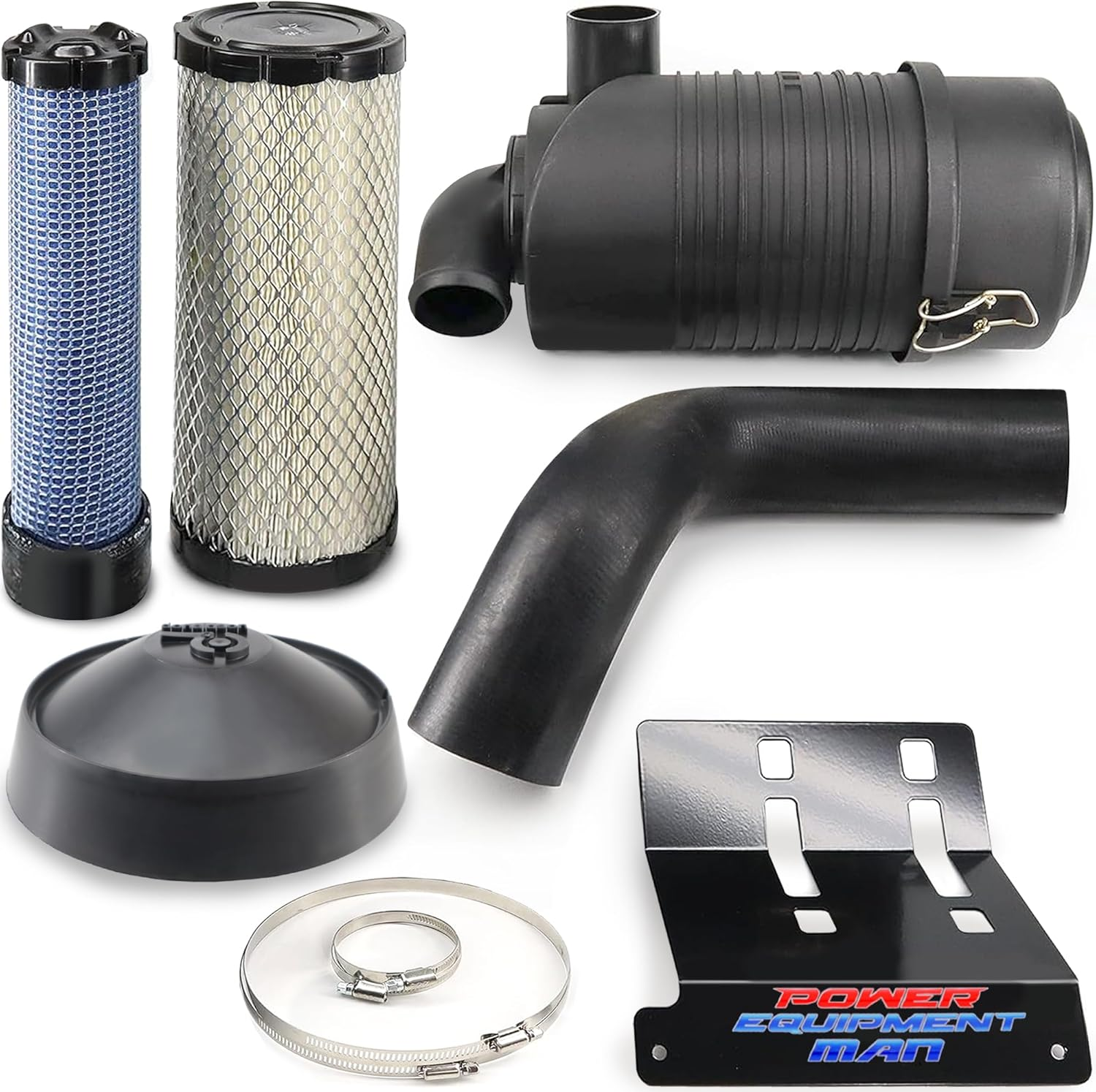 Air Filter Upgrade Kit Fits Kawasaki FR651V FR691V FR730V - Heavy Duty ...