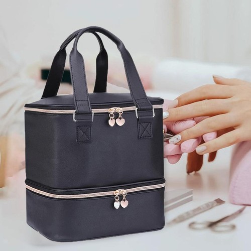 Nail Polish Carrying Case Bag Nail Dryer Case for Travel Manicure Sets ...