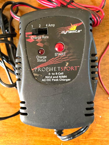 Dynamite Prophet Sport 4 to 8 Cell NiCd/NiMH AC/DC Peak Charger TESTED ...