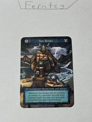 Sorcery Contested Realms Sea Raider Exceptional NM Beta Ships Same Day ...