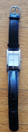 Vintage Lorelli Quartz Watch Mens Stainless Steel Back Leather Strap ...