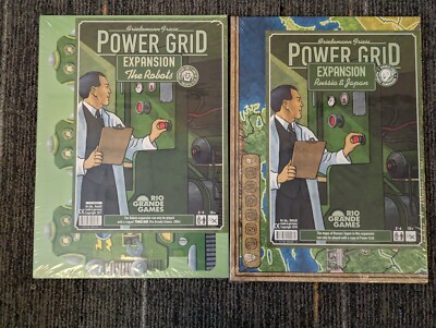 Power Grid Board Game: Russia and Japan + The Robots Expansions - New ...
