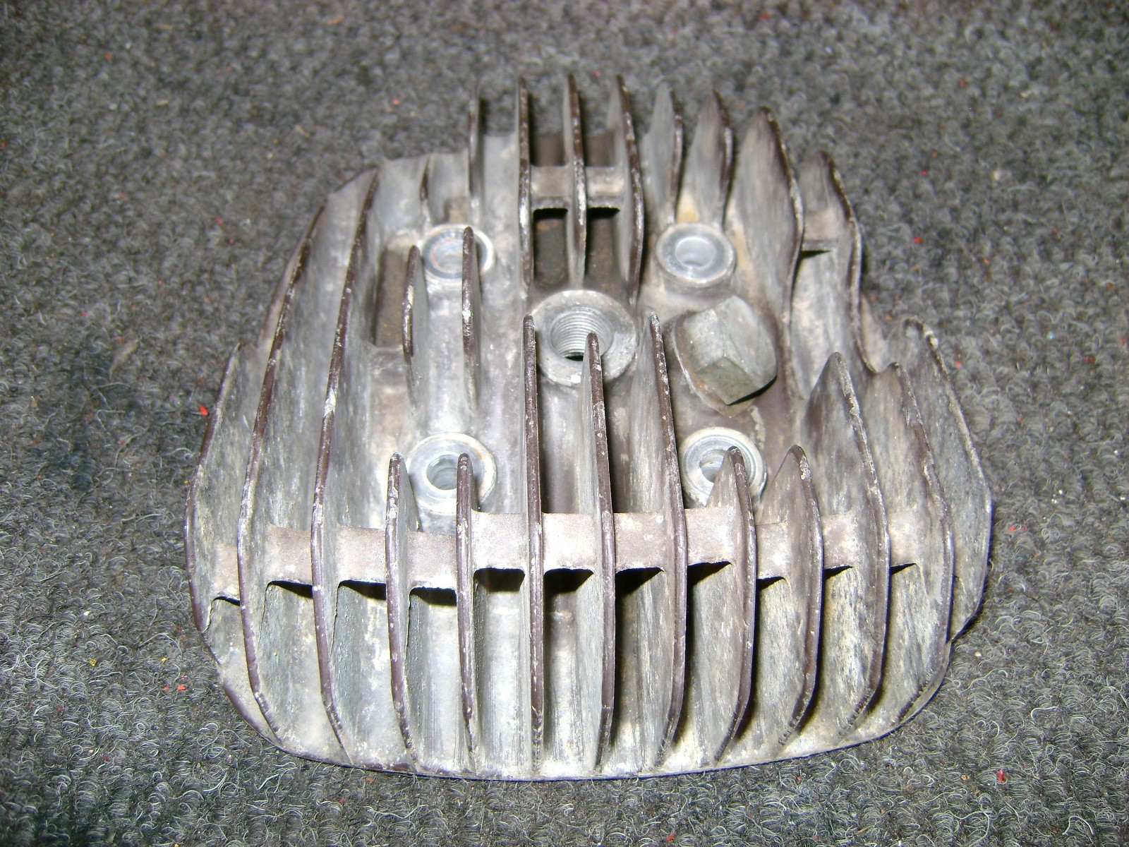 HONDA OEM CYLINDER HEAD DUEL PLUG MT125 MT 125 ELSINORE 1975-1976 361 ...