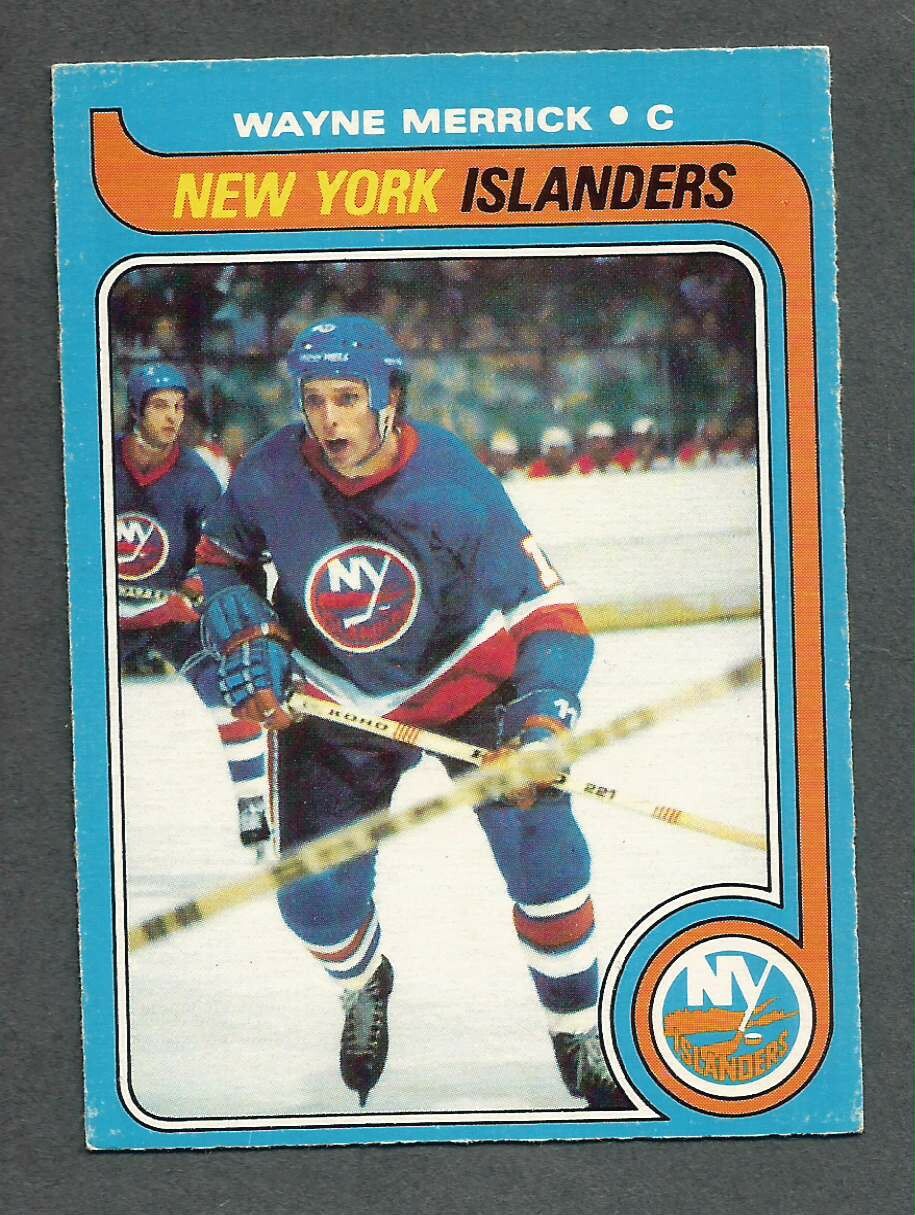 1979-80 O-Pee-Chee OPC Hockey Wayne Merrick #169 New York Islanders NM ...