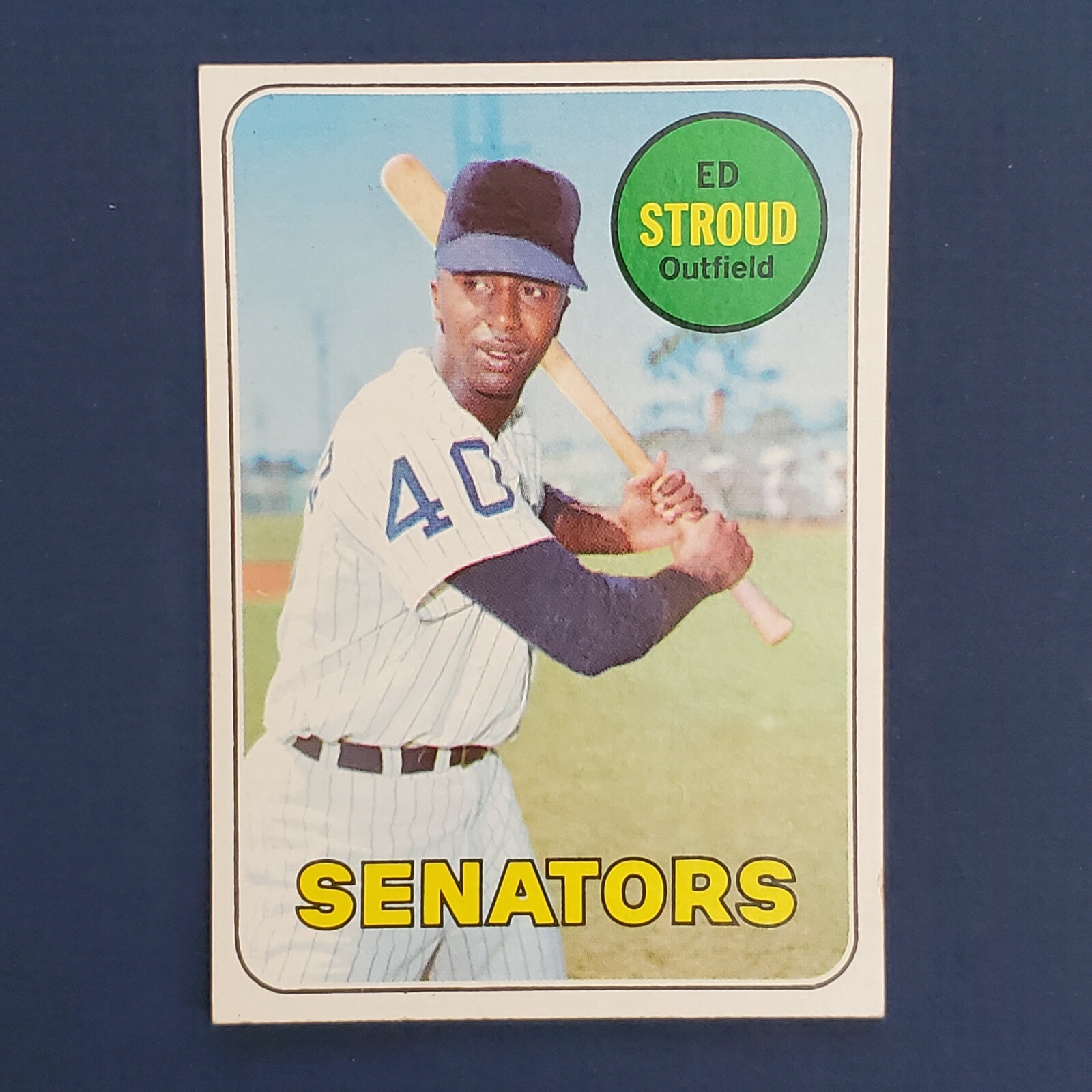 VINTAGE - 1969 TOPPS BASEBALL "ED STROUD" #272 - PACK FRESH | eBay